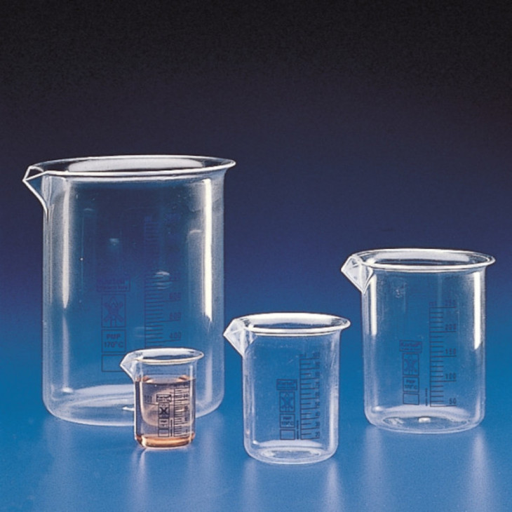 Béchers forme basse PMP - Eurosmart